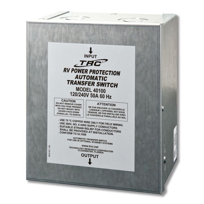 TRC 50A Hardwire Basic Automatic Transfer Switch