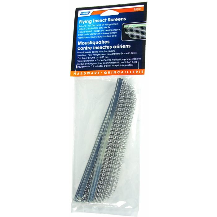 Camco Dometic RS800 Refrigerator Flying Insect Screen - 6 pack - 42154