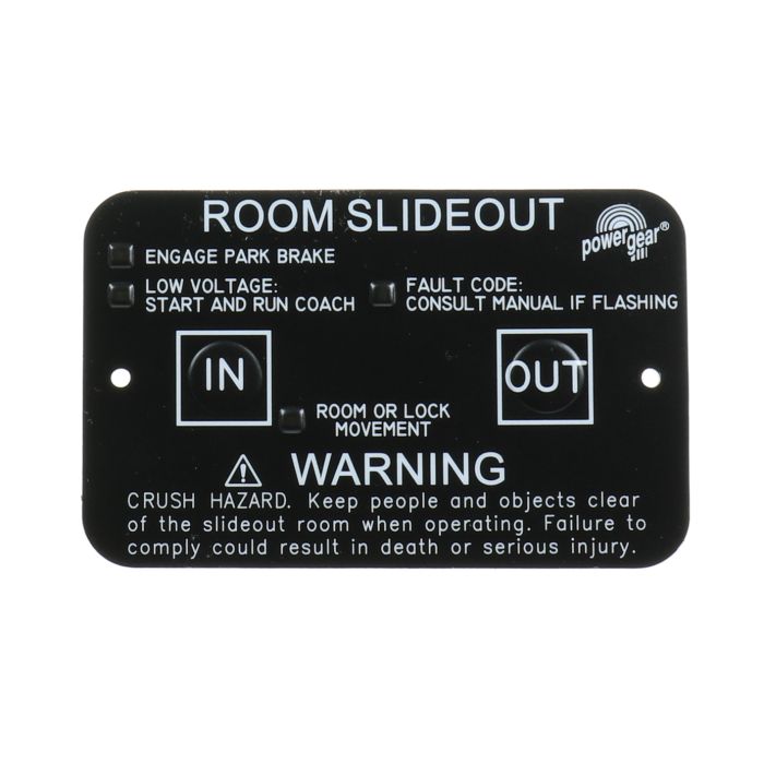 Lippert Components SlimRack Touch Pad for Room Slide-Out - 363984