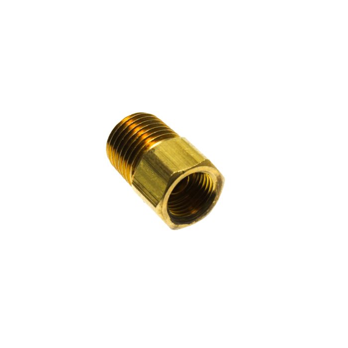 MB Strugis 1/4 Female Inverted Flare X 1/4 MNPT Inlet Adapter - 402258