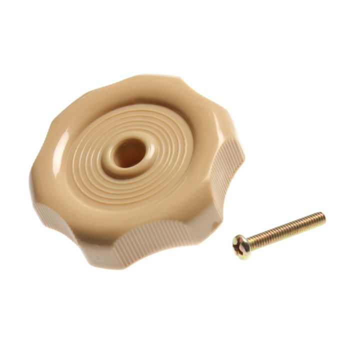 RV Designer 1/2 Beige Window Knob