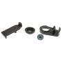 Dometic Complete Black Door Lock Assembly