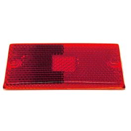 Peterson Mfg Red Reflex Rectangular Clearance/Marker Replacement Lens ...