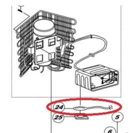 Norcold Refrigerator Evaporator Thermistor