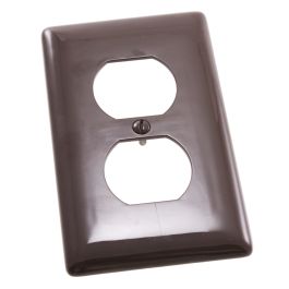 Diamond Ivory Plastic Receptacle Cover