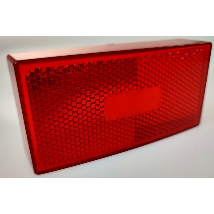 Bargman 378 Series Rectangular Red Clearance Light Lens