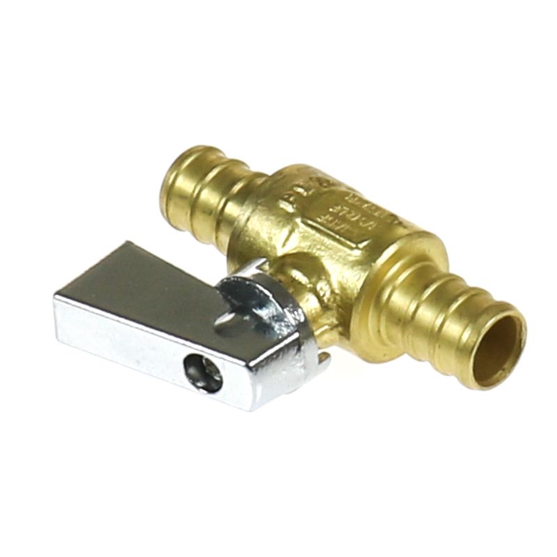 Elkhart Supply 1/2 x 1/2 Connection 1/4 Turn Shut Off Ball Valve