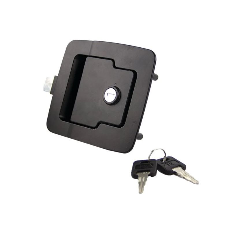 Lippert Black Baggage Door Lock with Global Latch
