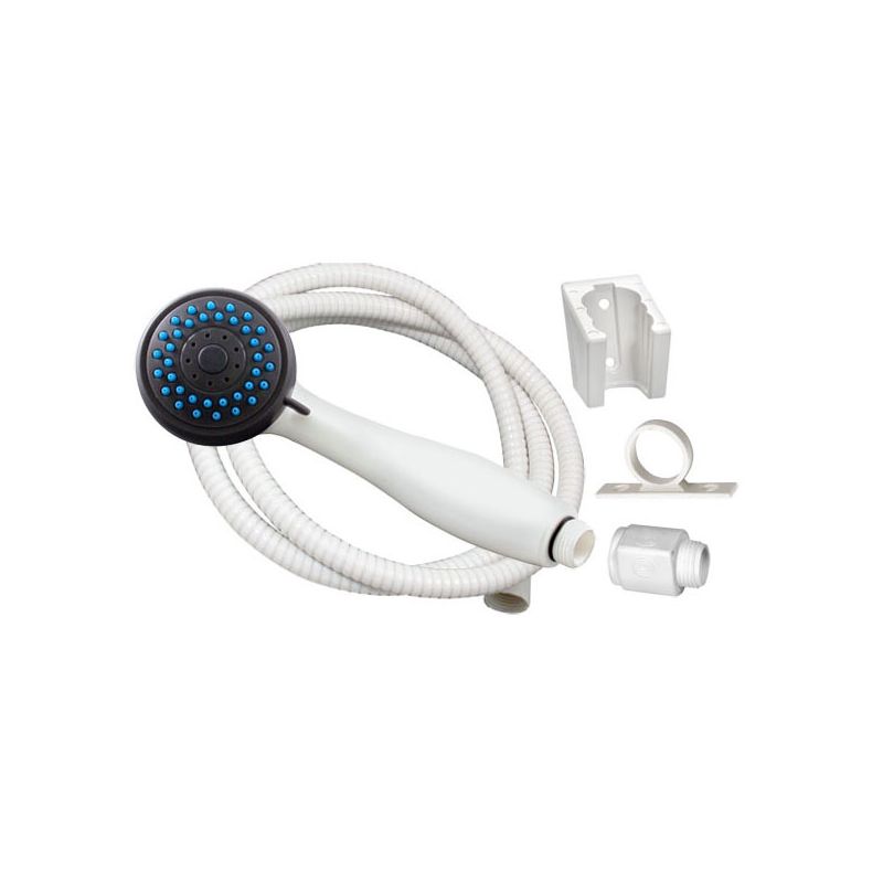Phoenix White 3 Function Showerhead Kit