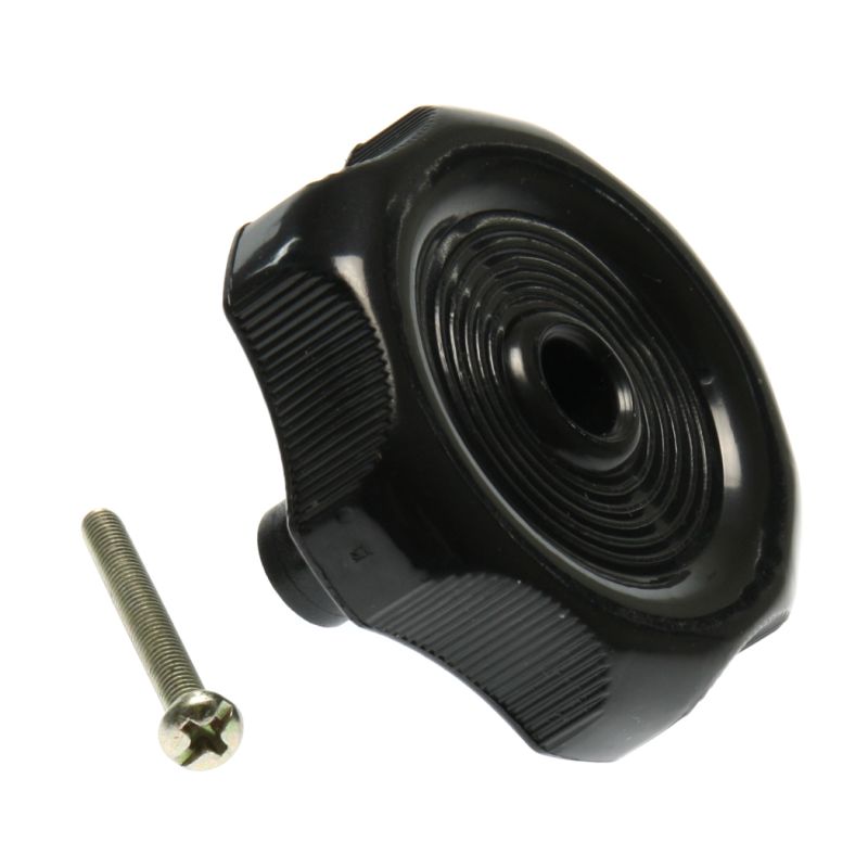RV Designer 1 Black Window Knob