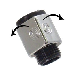 Phoenix Chrome Flow Control Adapter