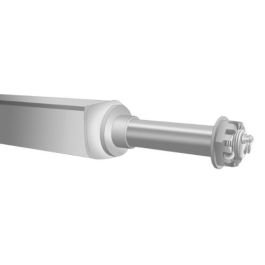 Dexter 49546 - Dexter 2000LB Galvanized Square Axle 89.5 Inch...