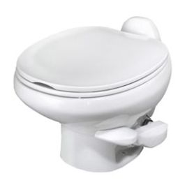 Thetford Aqua Magic Style II White Low Profile with Water Saver Toilet