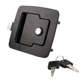 Lippert Black Baggage Door Lock with Global Latch