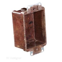 Electrical Box Single Gang