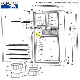 Norcold Door Alarm Contact for 1210 Series Refrigerator