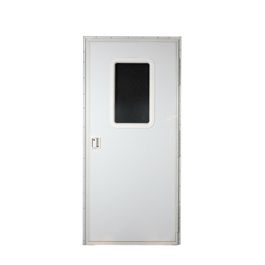 AP Products 30 x 72 Square Entrance Door RH - White Lock